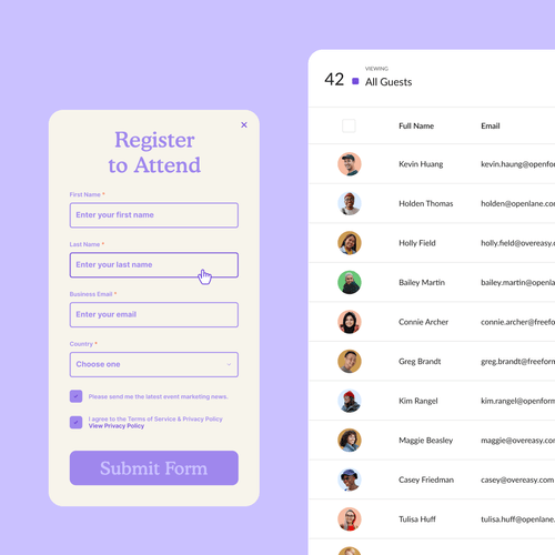 Event Marketing Platform