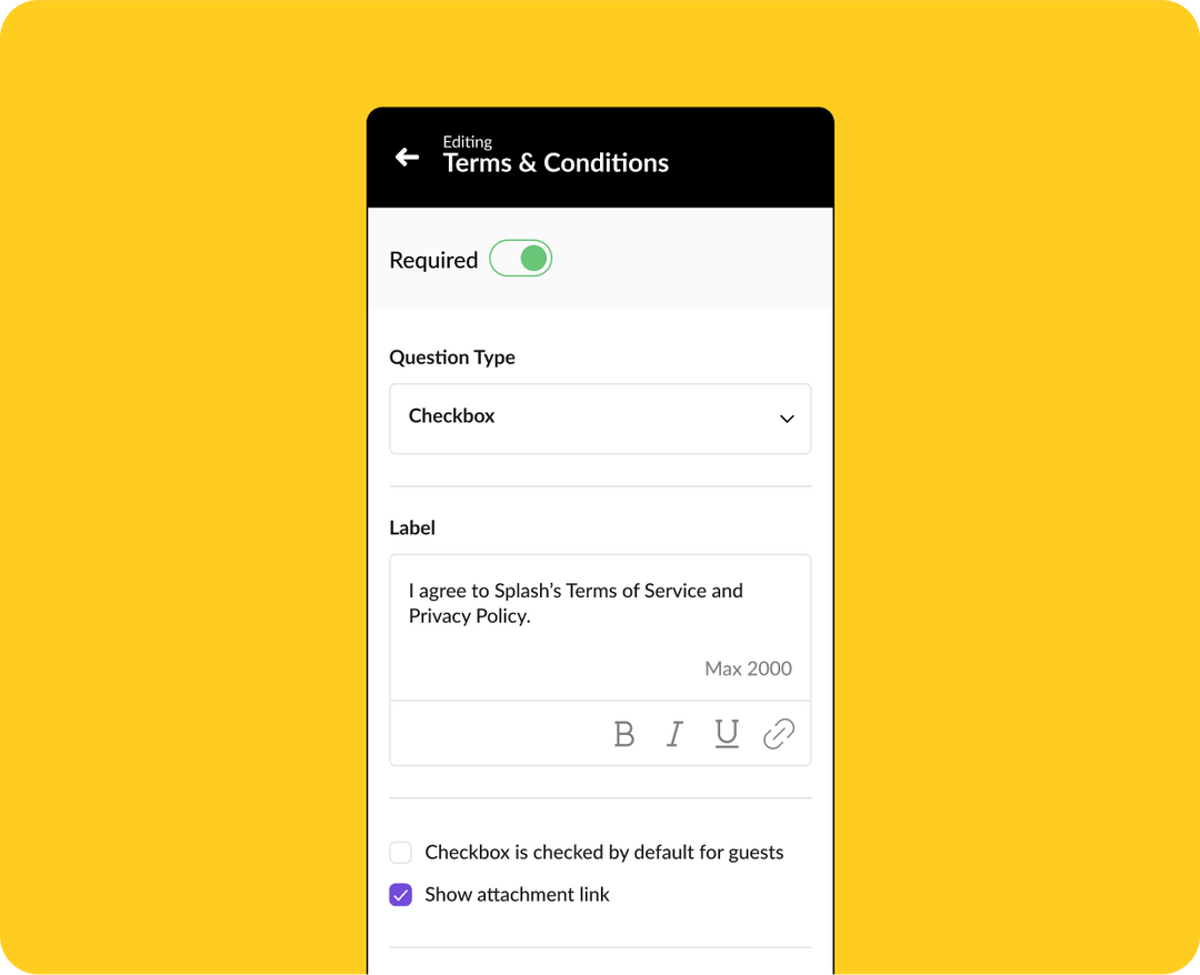 Event Marketing Platform