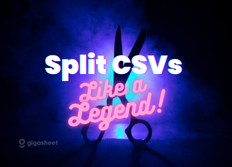 How To Split A CSV Into Multiple Files