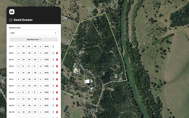 Deed plotting | Precision Plotting Right From Your Desktop