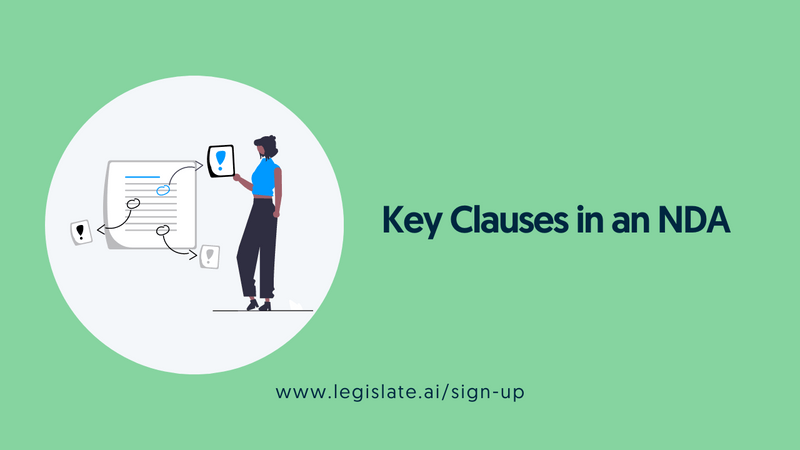 An overview and breakdown of the key clauses in an NDA