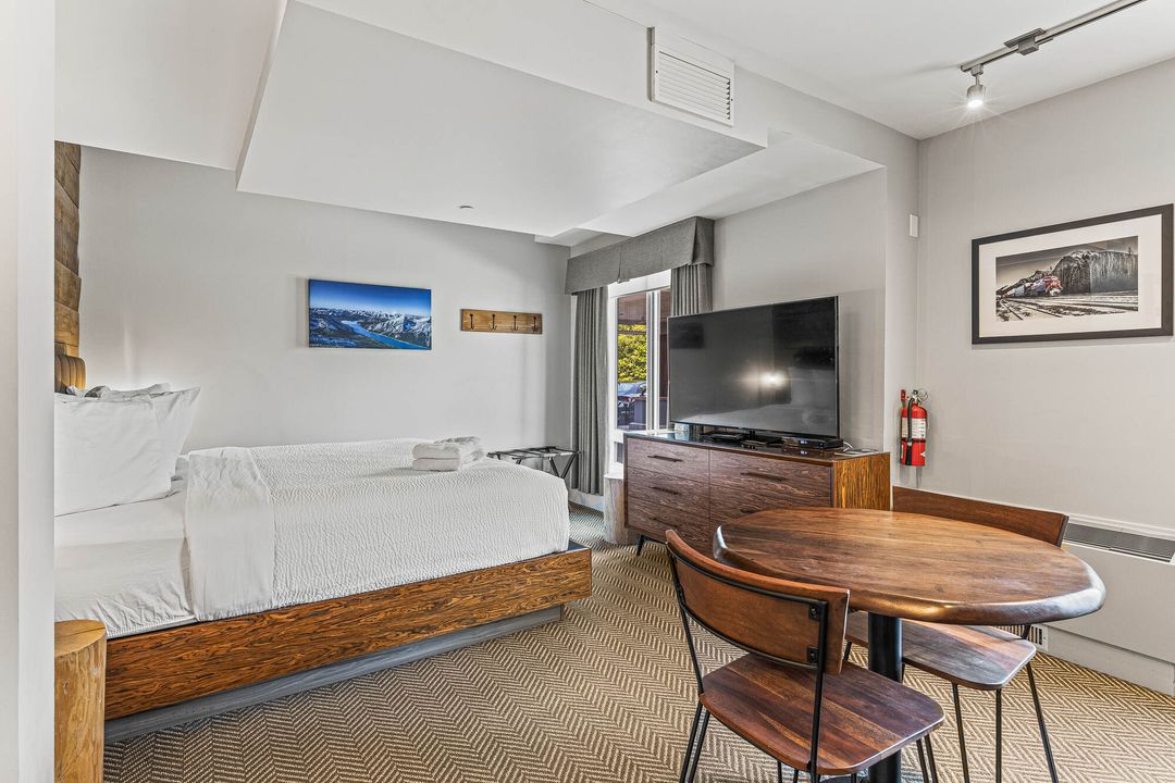 Micro Suite with Kitchen | Basecamp Lodge Canmore