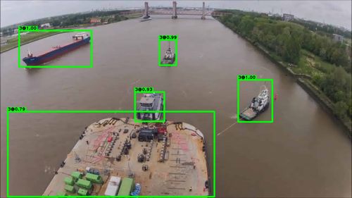 Aerial Ship Detector | CVEDIA | AI Video Analytics for any hardware
