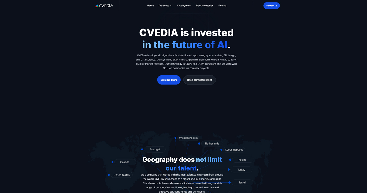 About us | CVEDIA | AI Video Analytics for any hardware