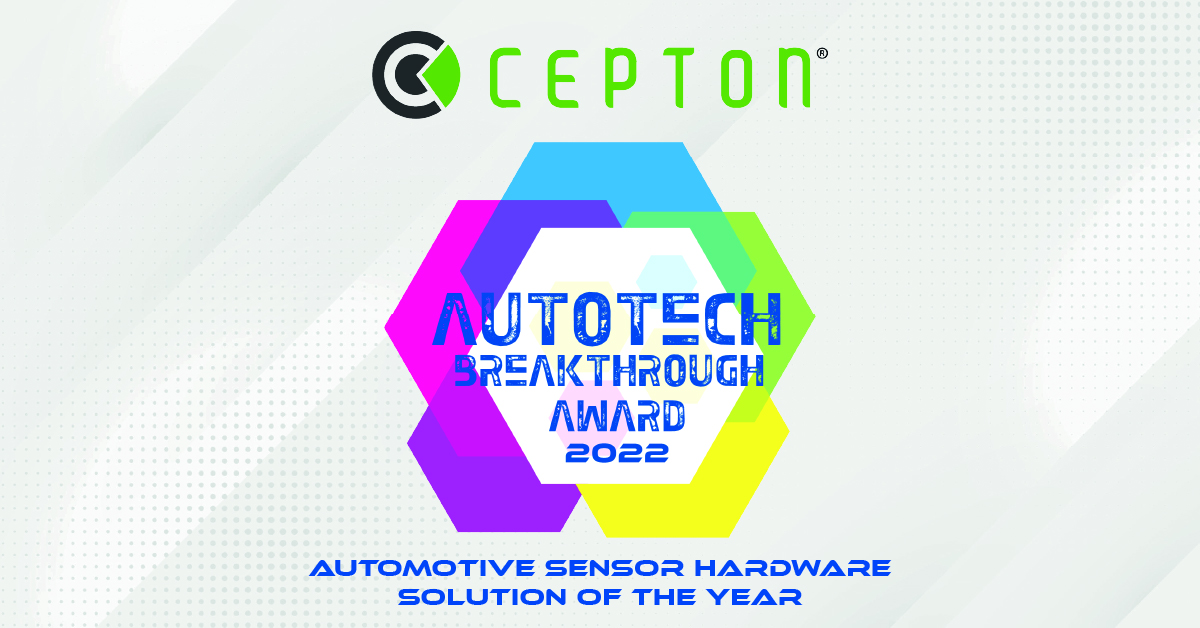 Cepton’s Nova Lidar Named “Automotive Sensor Hardware Solution of the ...