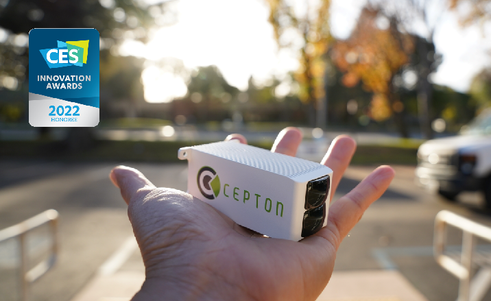 Cepton’s Nova Lidar Named as CES 2022 Innovation Awards Honoree