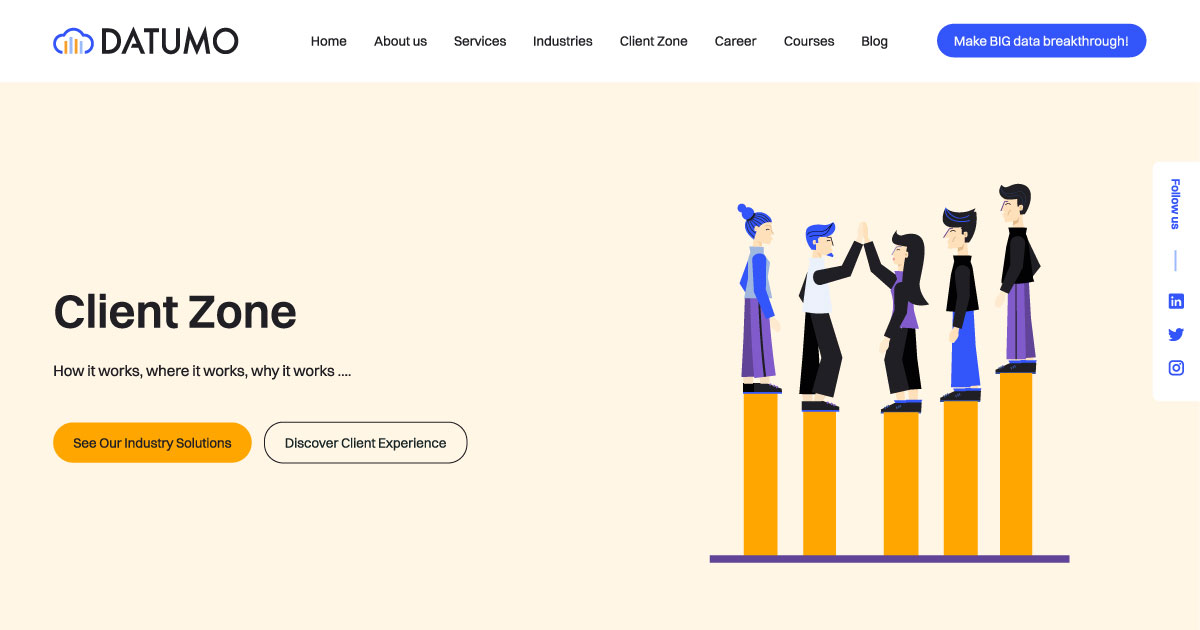 Client Zone | Datumo