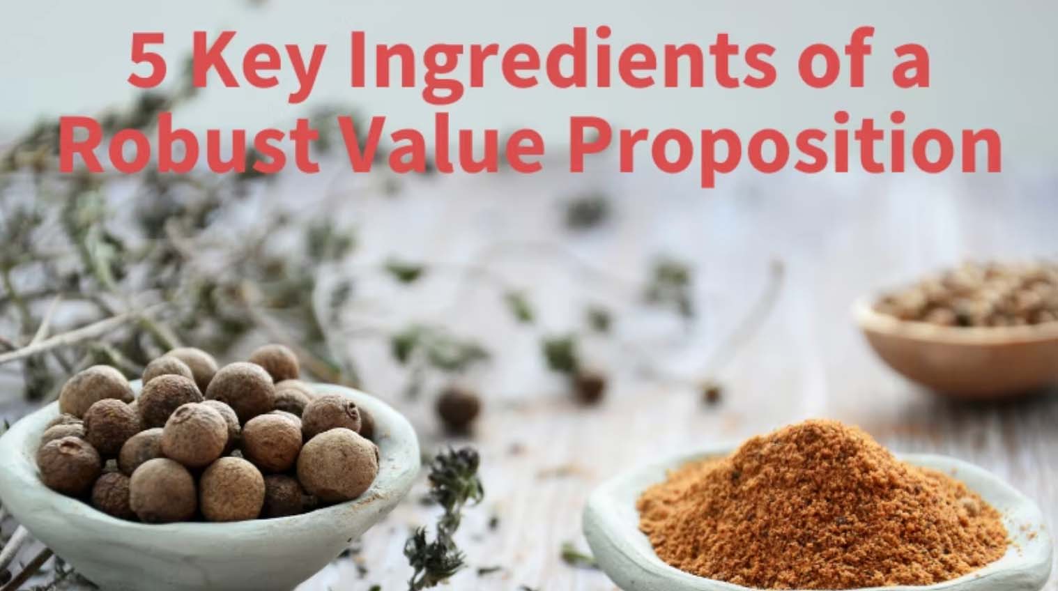 5 Key Ingredients of a Robust Value Proposition | Workspan