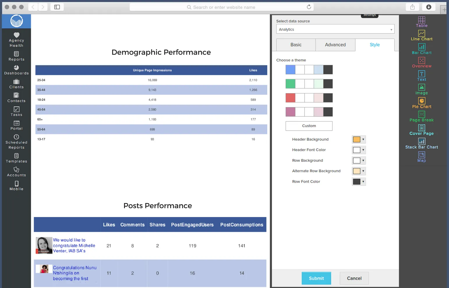 Facebook Report Example [PDF] | ReportGarden