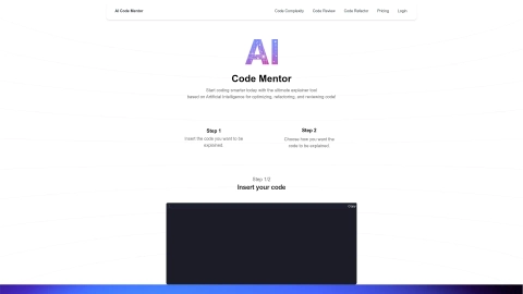 AI Code Mentor - Code Mentor AI