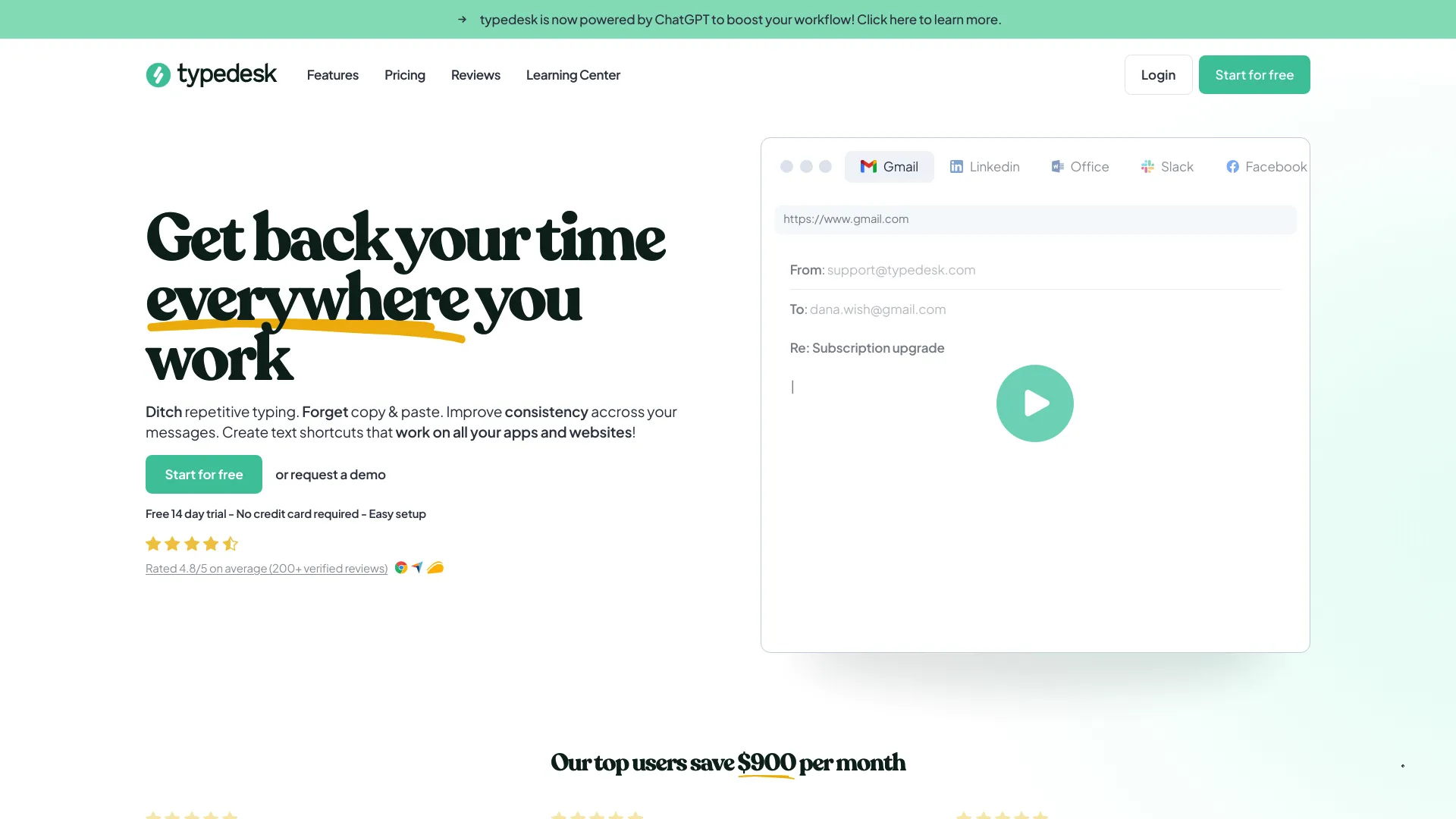 AI Communication Tool - Typedesk AI Communication Tool - Typedesk
