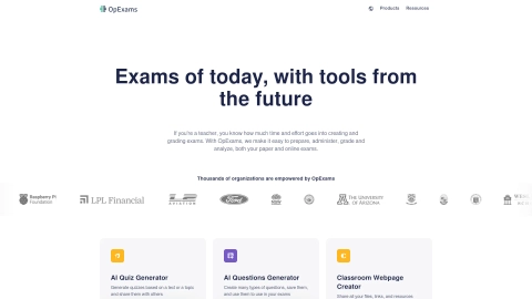 AI Exam Grading Tool - Opexams