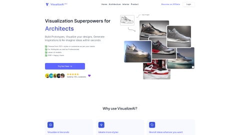 AI Design Visualization Tool - VisualizeAI