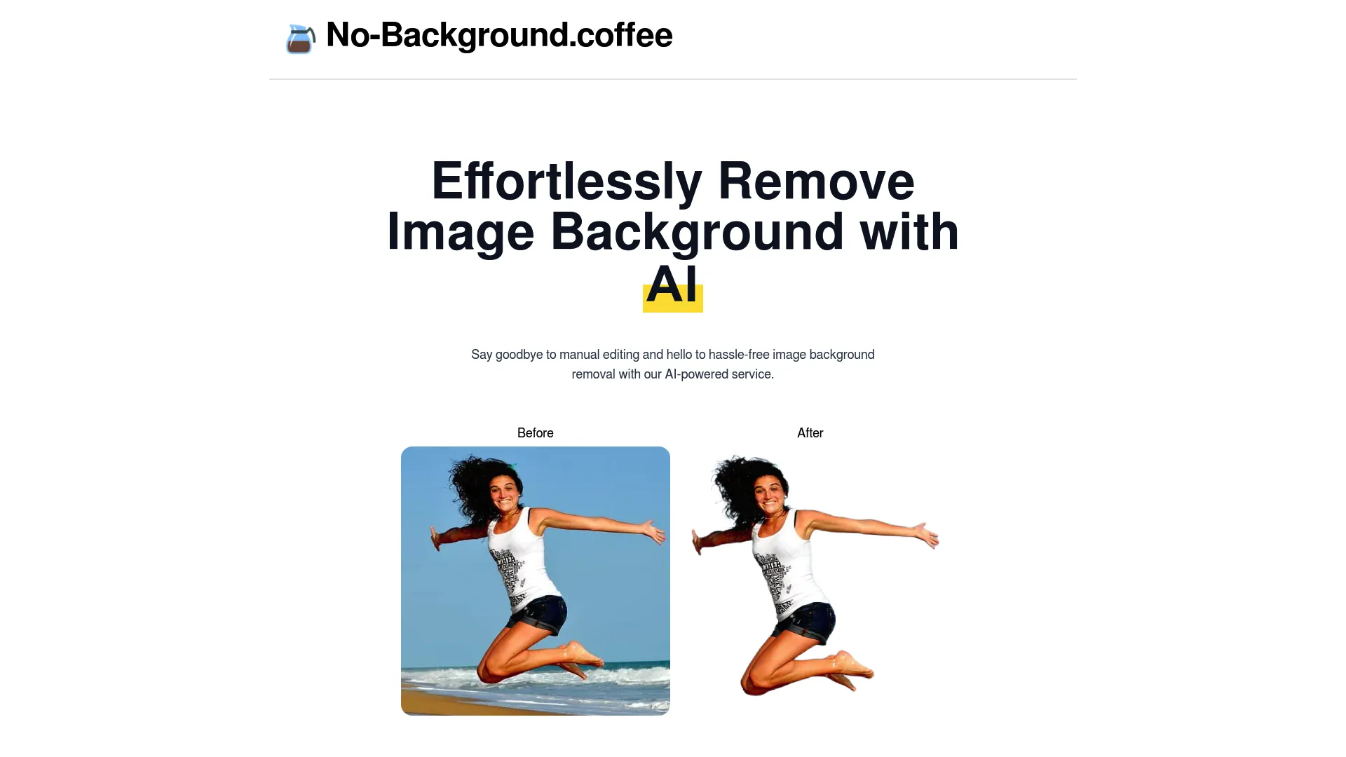 AI Image Background Remover - No-Background
