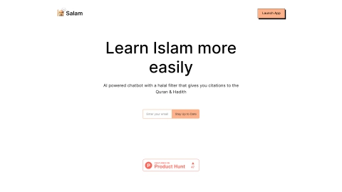 AI Islamic Chatbot - SalamChat