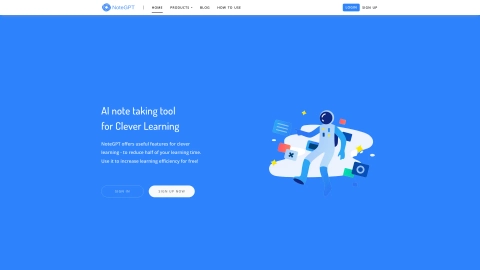 AI Note Taking And Video Summarization Tool - NoteGPT