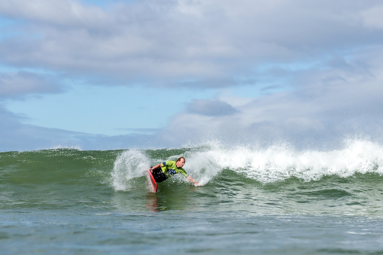 Sponge doing what Sponge does best, winning events. Image Greg Chapman