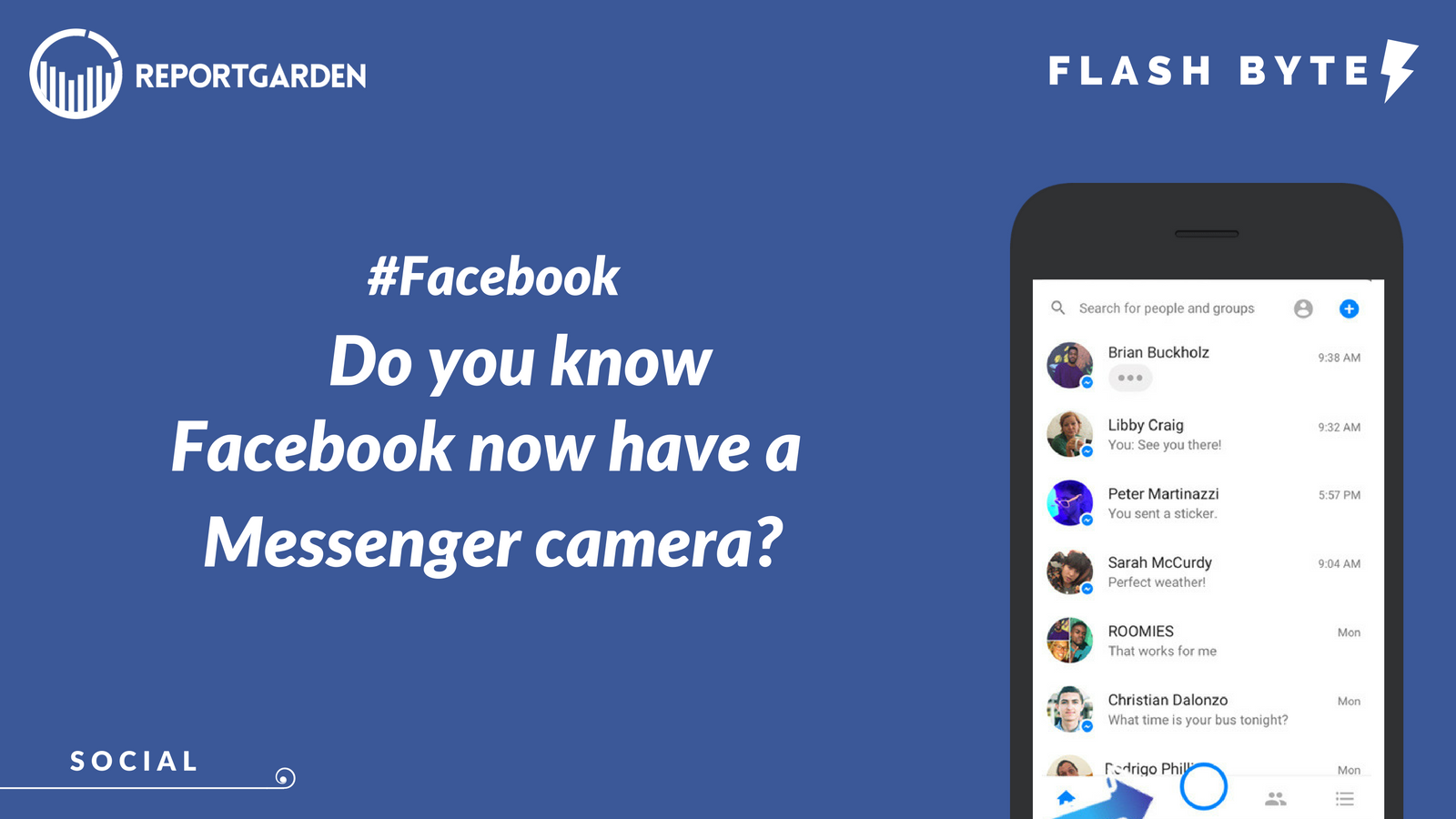Facebook Messenger’s Camera Released !! | Report Garden Blog