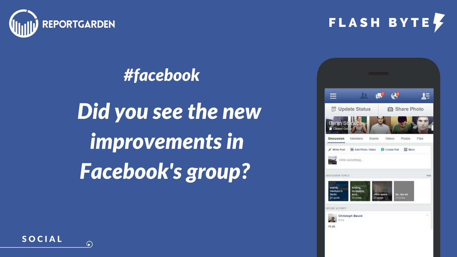 Facebook Revamps Groups!! | Report Garden Blog