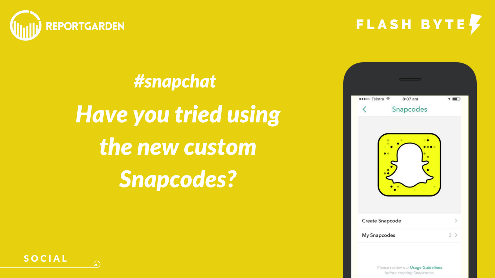 Snapchat QR Codes For Web Link !! | Report Garden Blog