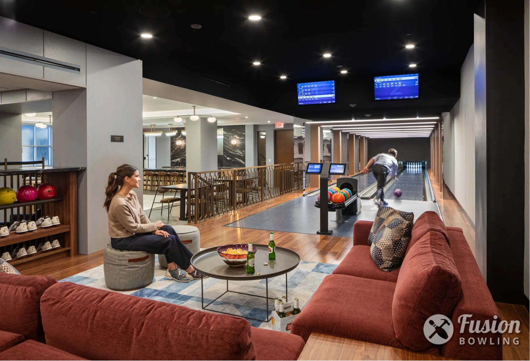Home Bowling Alley Installation Contractor 🎳 | Fusion Bowling