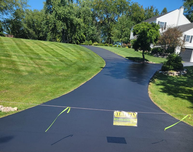 Driveway Sealcoating In Northern Illinois | Strictly Sealcoating, INC®