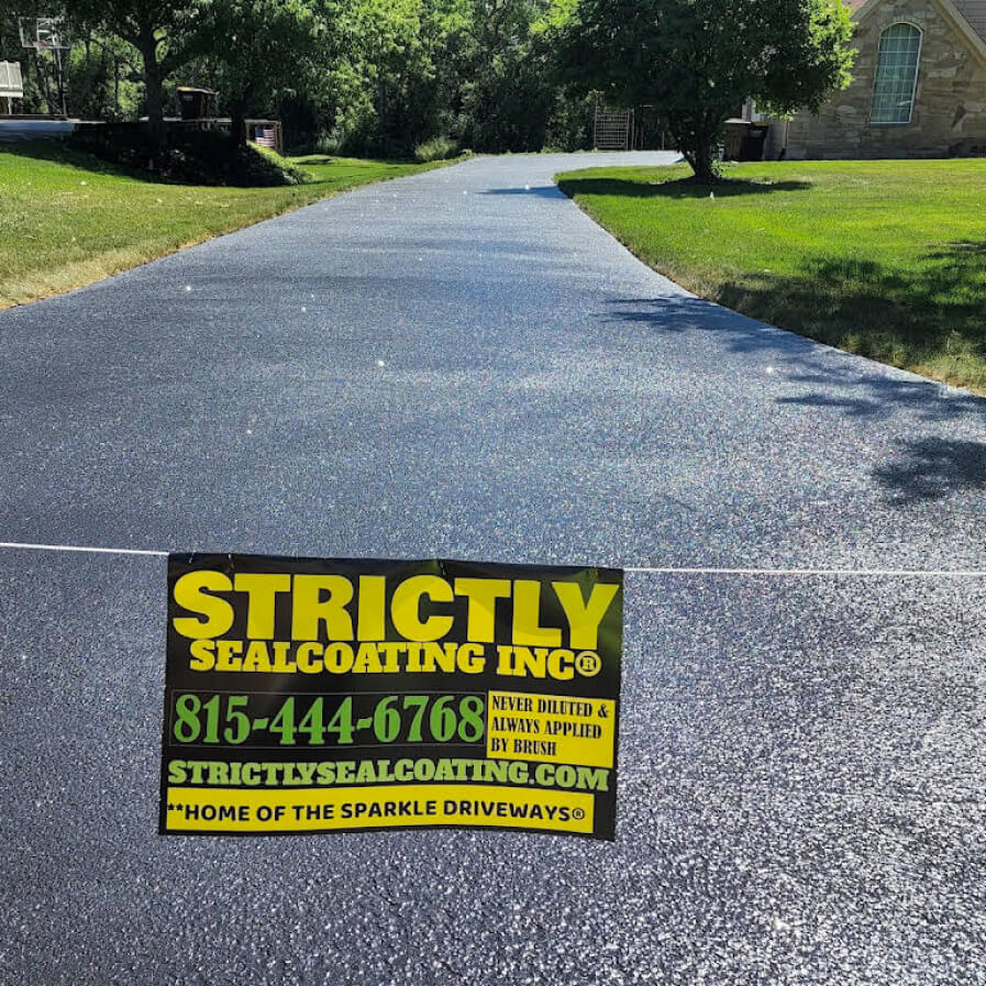Home Of The Sparkle Driveway® | Strictly Sealcoating INC®