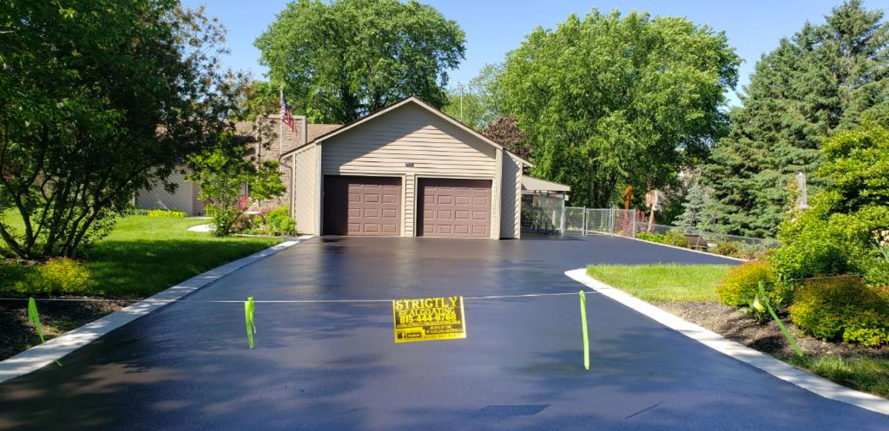 Driveway Sealcoating In Northern Illinois | Strictly Sealcoating, INC®