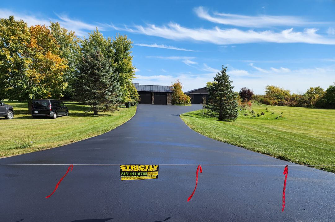 Driveway Sealcoating In Northern Illinois | Strictly Sealcoating, INC®