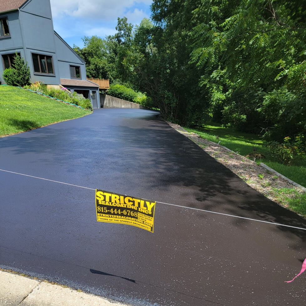 Home Of The Sparkle Driveway® | Strictly Sealcoating INC®