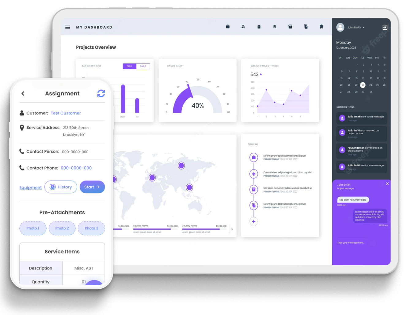 Tour | The all-in-one FSM platform your company needs.