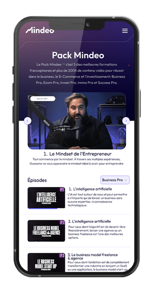 Mindeo | Le leader de la formation en ligne