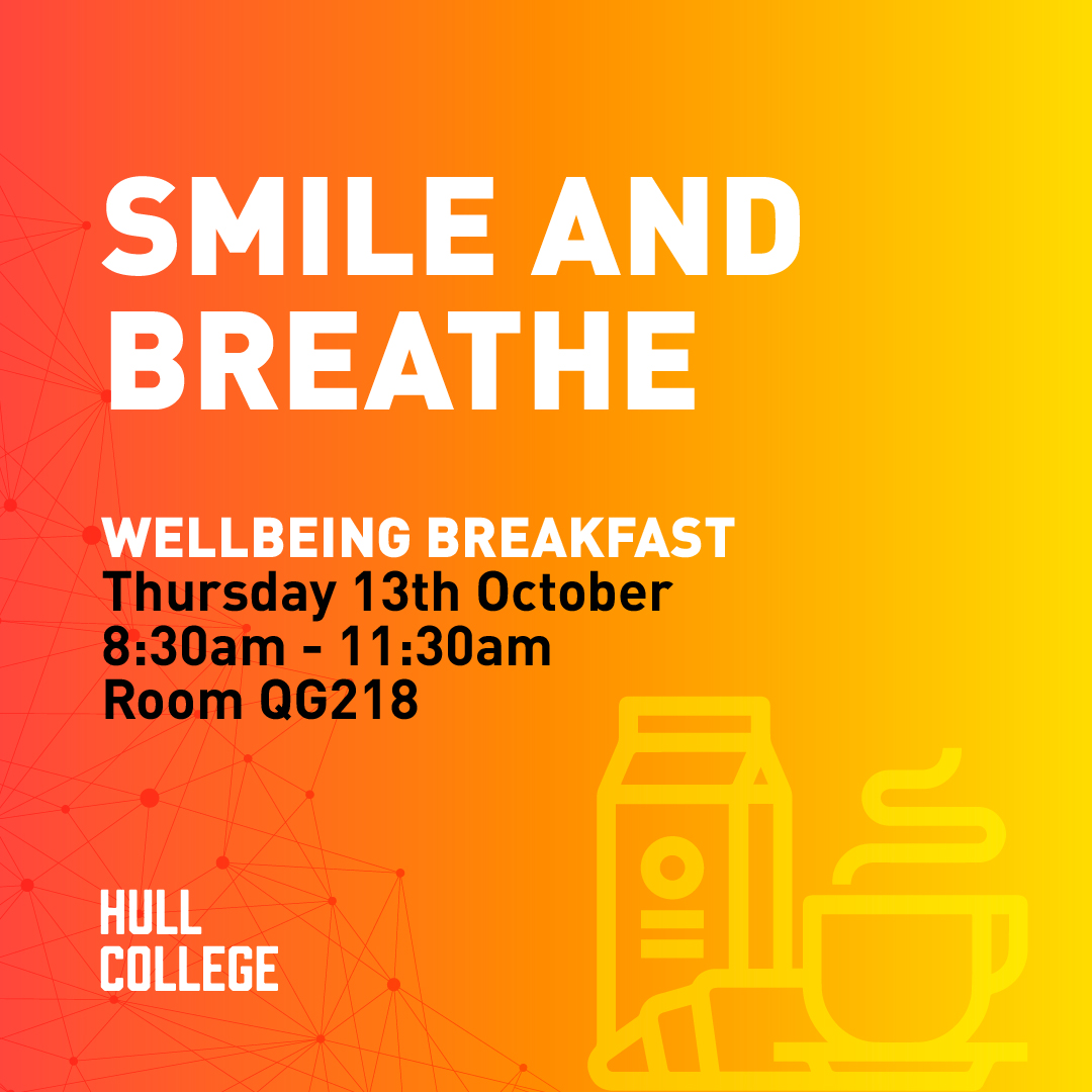 Free Wellbeing Breakfast For Hull College Students