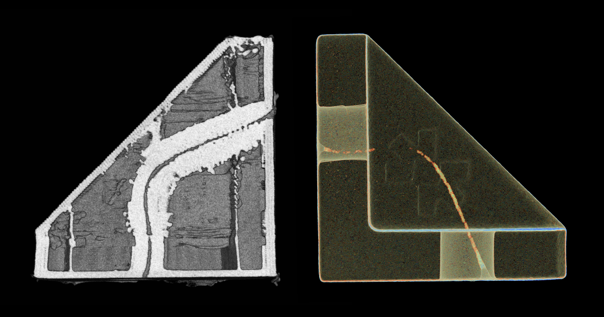 Inspect 3D printed parts with industrial CT