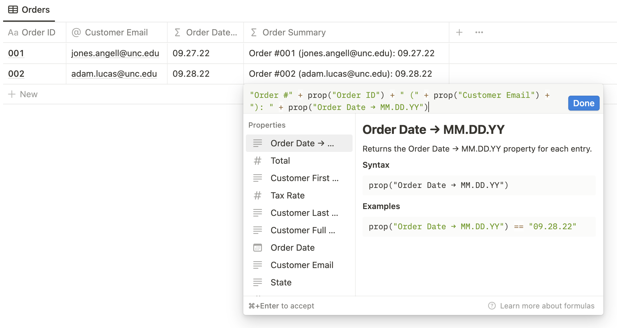 Notion VIP: Notion Stakeholder Series — Intro to Formulas