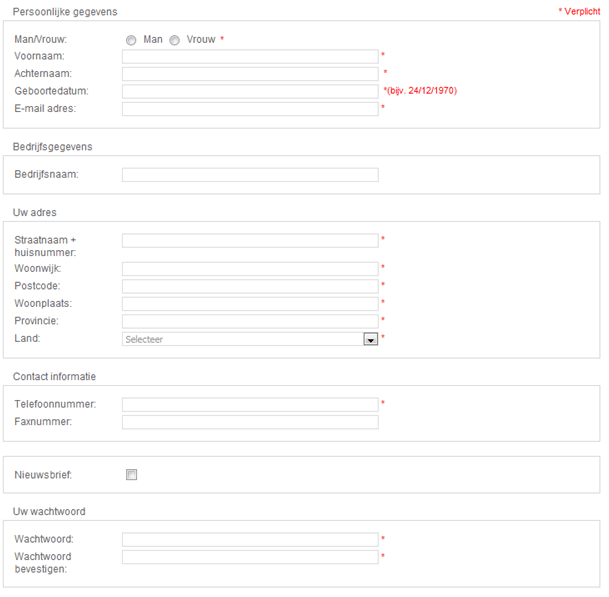 Gebruik jij het juiste gegevensformulier als webwinkelier?
