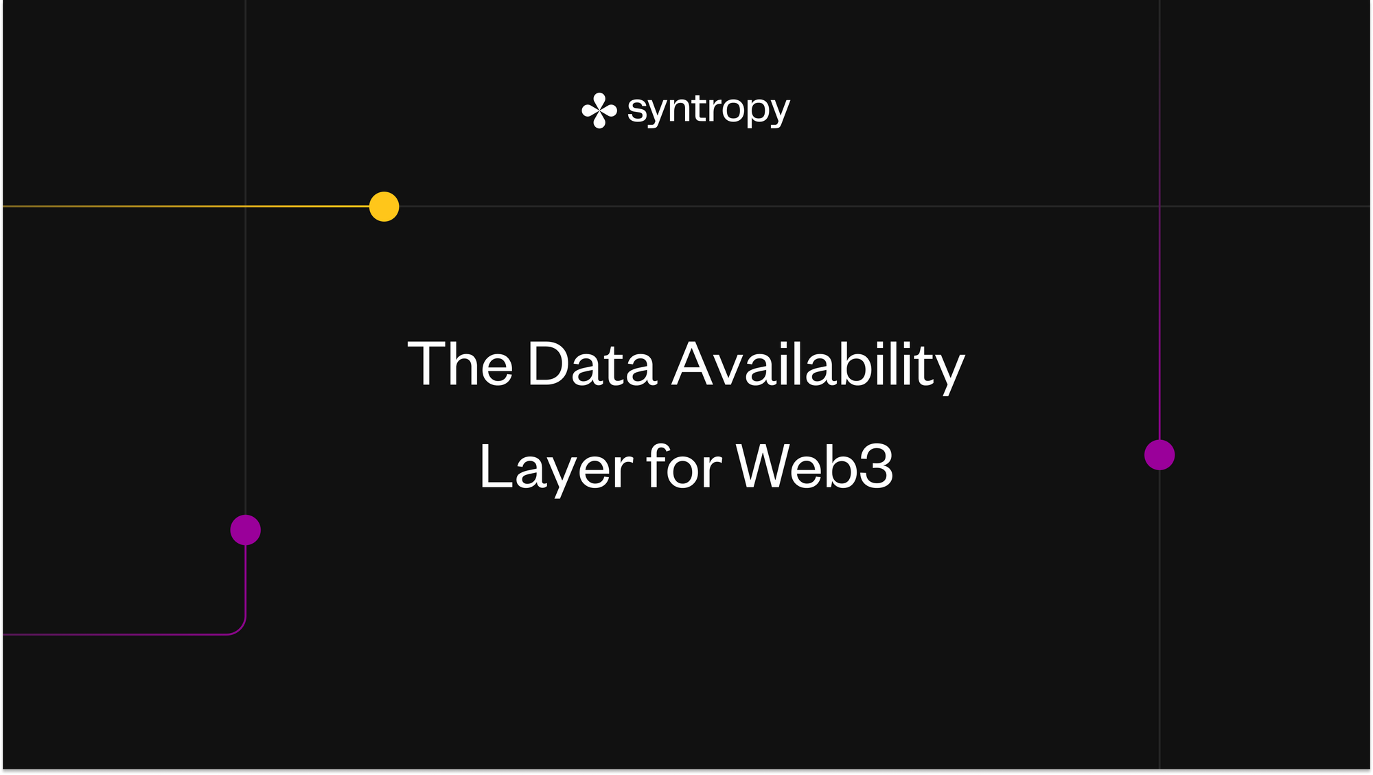 Syntropy July Monthly Update: The Dawn of Data Democratization