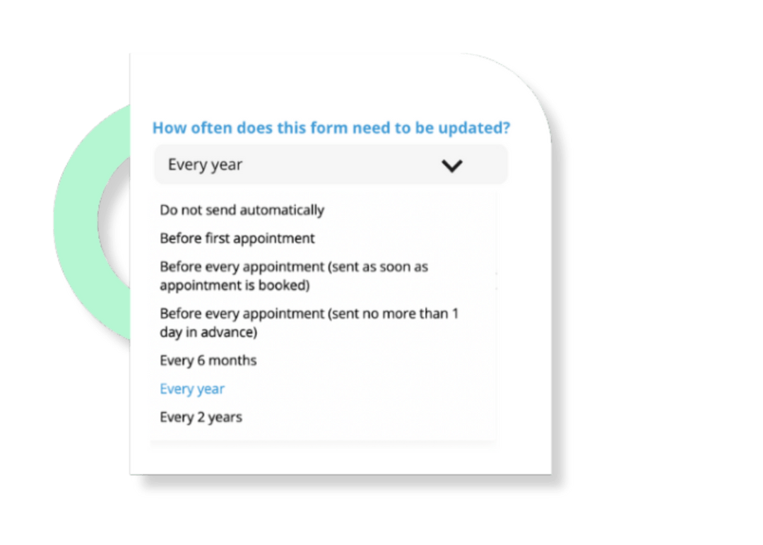 Customizable Intake Forms | ClinicSense