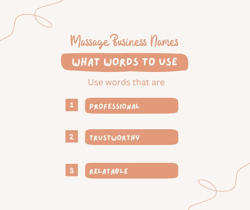 Massage Business Names: 10 tips for creating an effective name