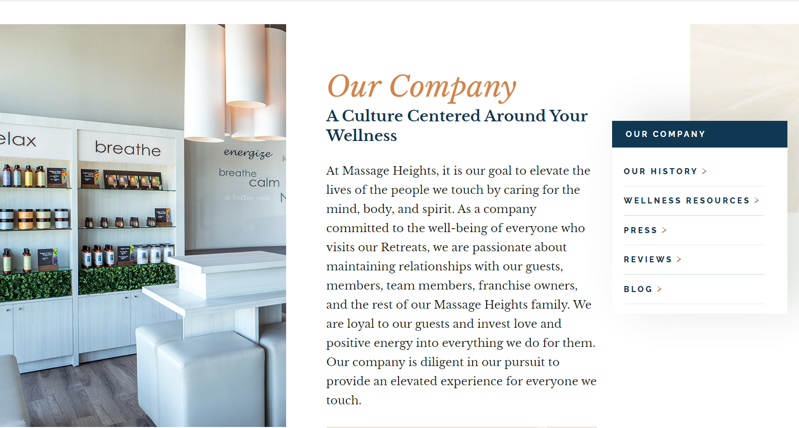 A Guide To Massage Therapy Website Design