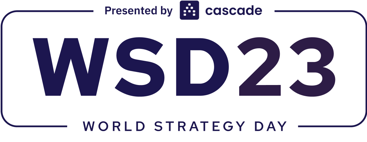 World Strategy Day 2023 - Making Sense of the Chaos