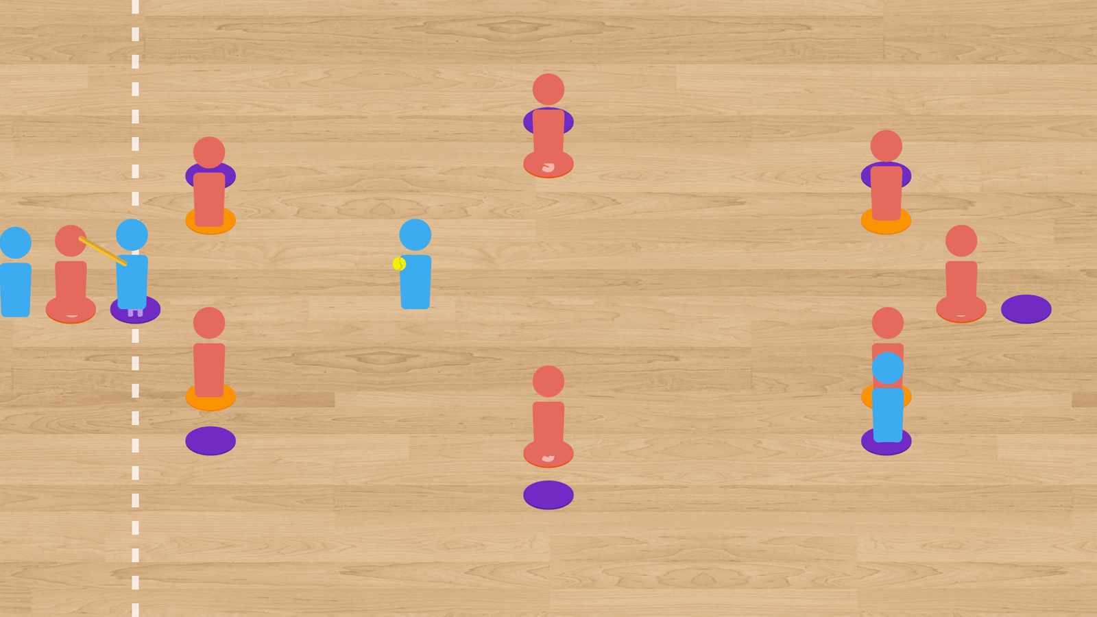 Whacky Baseball • Physical Education Games