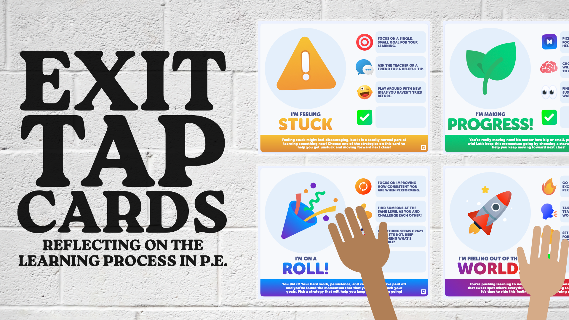 Exit Tap Cards: Reflecting On The Learning Process In Physical Education