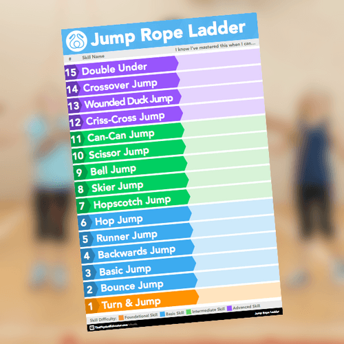 Jump Rope Ladder • PE Resources