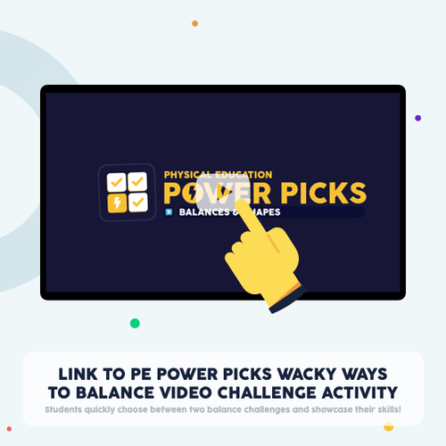 Individual Balances & Shapes Cards Set • PE Resources