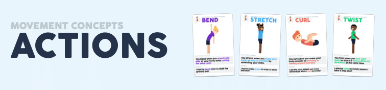 Movement Concept Cards • PE Resources