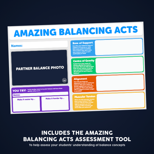 Balance Concept Cards • PE Resources