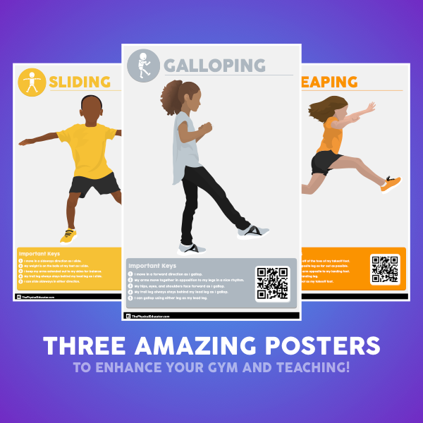 FMS Locomotor Posters - Series Two • PE Resources