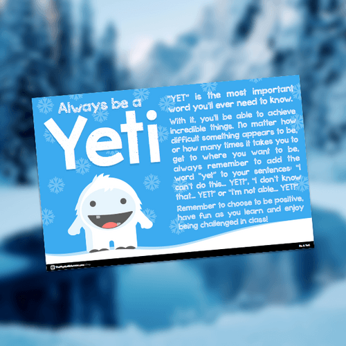 Yeti Poster • PE Resources