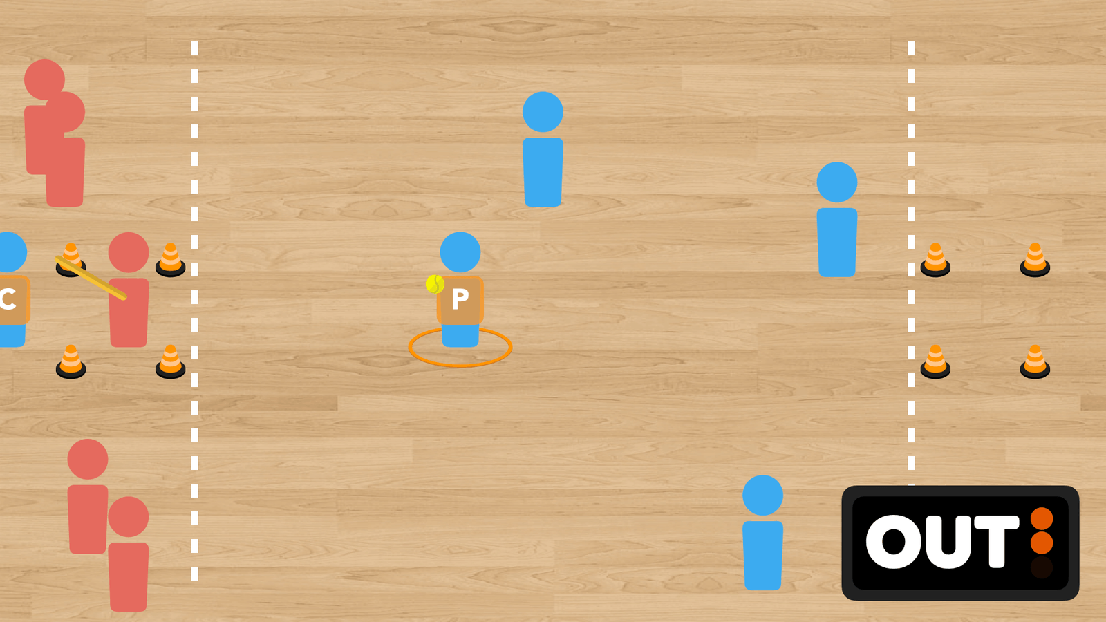 Danish Longball • Physical Education Games